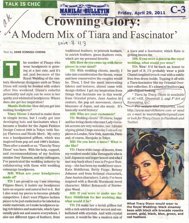 The FOXY Lady Thinks Out Loud: April 2011