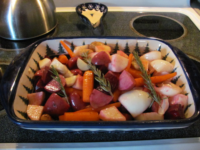 THE SERENDIPITY BISTRO: Roasted Root Vegetable Medley