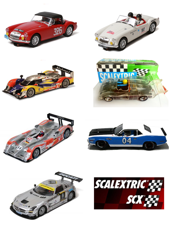 Slot Club La Pista: LLegaron los nuevos modelos de Scalextric SCX