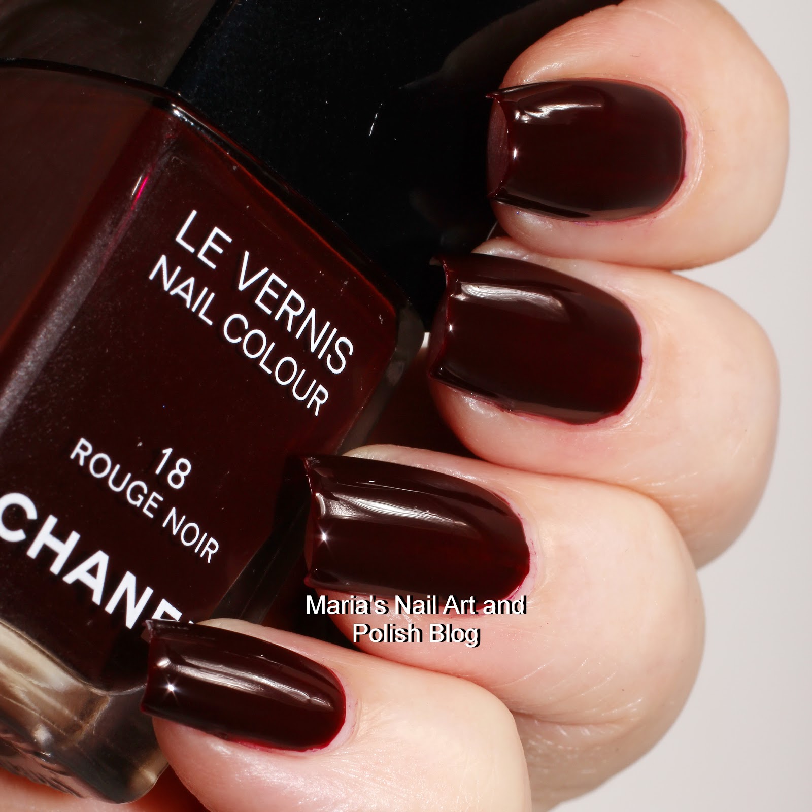Marias Nail Art and Polish Blog: Chanel Rouge Noir Absolutement coll.