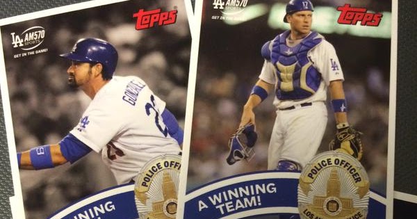 Dodgers Blue Heaven: A Brief Look at the 2015 LAPD Dodger Baseball Cards