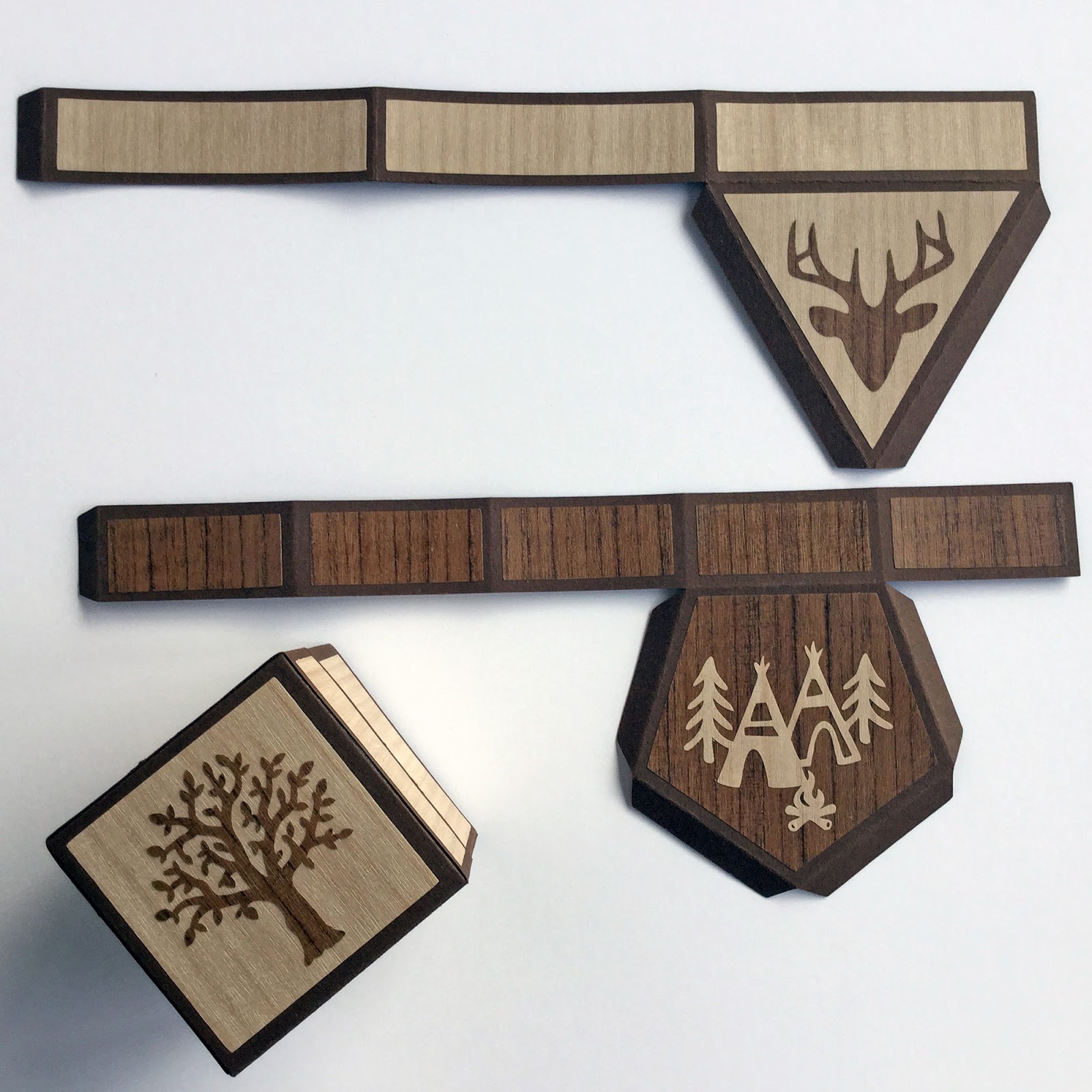 Silhouette UK: Little Wooden Boxes using NEW Silhouette Wood Effect Vinyl