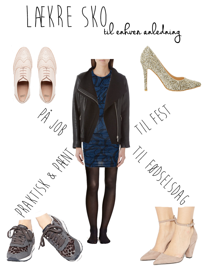 Vidunderlige Virvar: Ét outfit - fire par sko