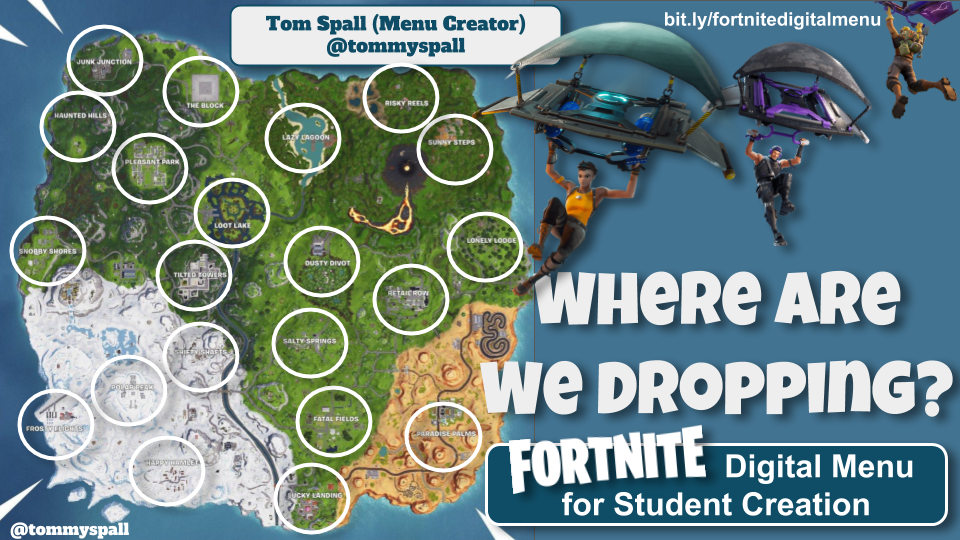 Student VOICE and CHOICE With Digital Templates & Menus