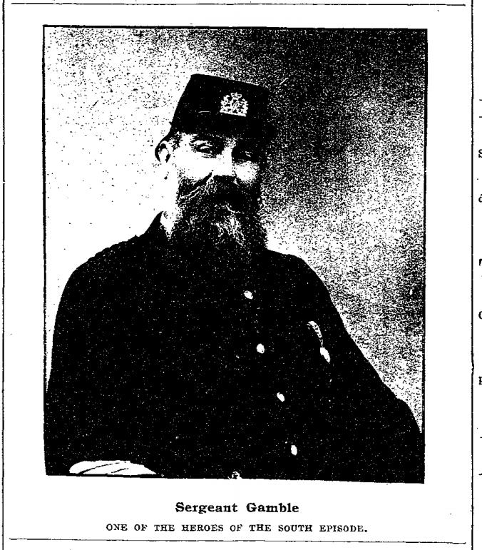 Timespanner: The end of Sergeant Richard Gamble's career