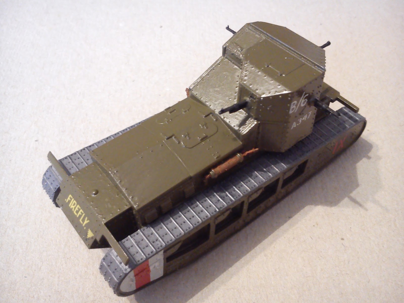 The Mad Hamster's Modelling: Whippet Mark A Light Tank