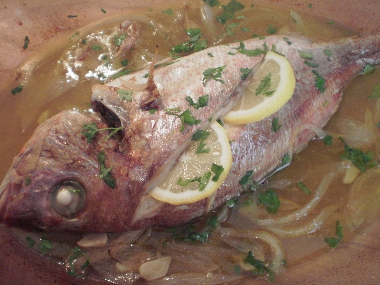 PARGO AL HORNO | Mi Cocina