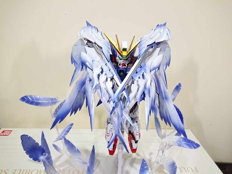 Custom Build: SD x HiRM Wing Gundam Zero Custom