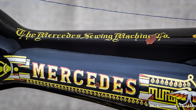 Better Family Photos: Vintage Mercedes Sewing Machine