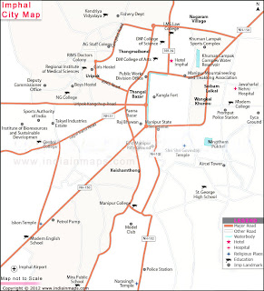 India In Maps: Indore City Map