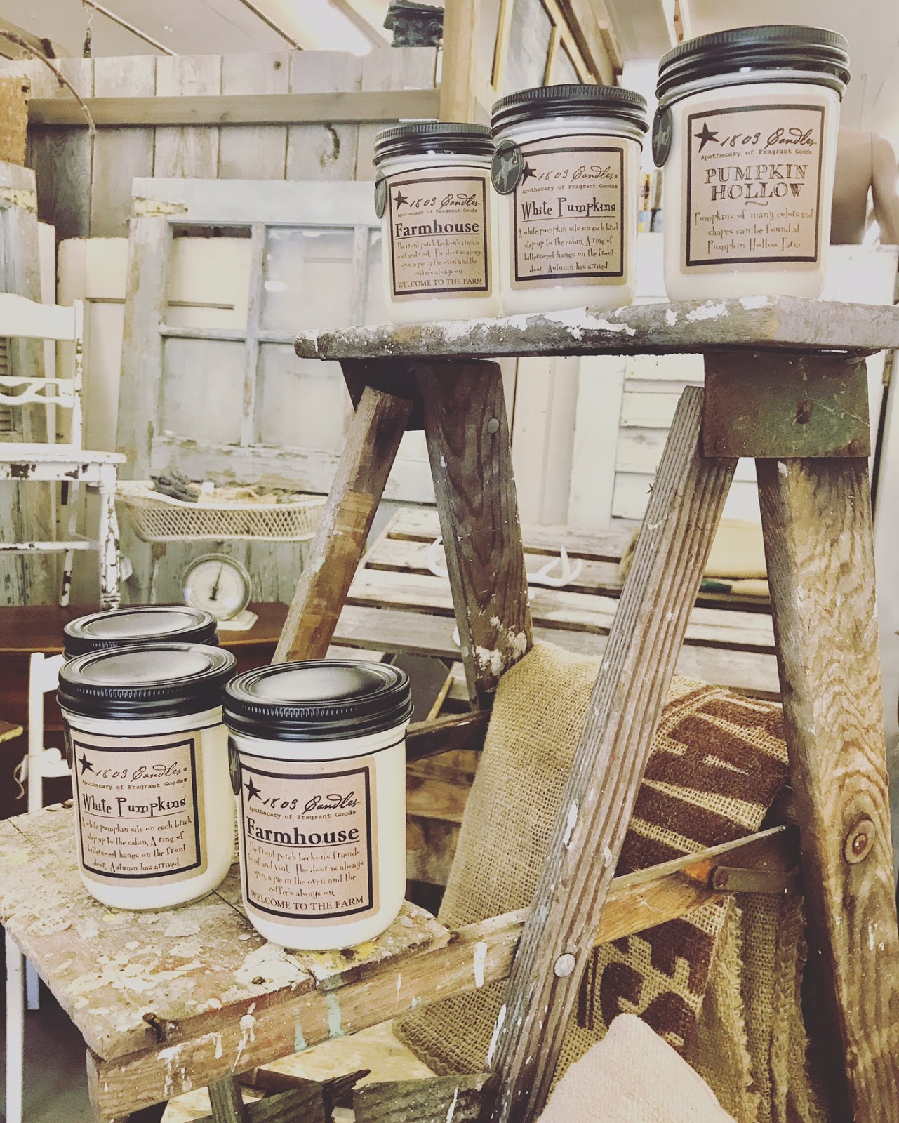 Little Farmstead: Our New Farmhouse-Style Shop Space {A Peek Inside}