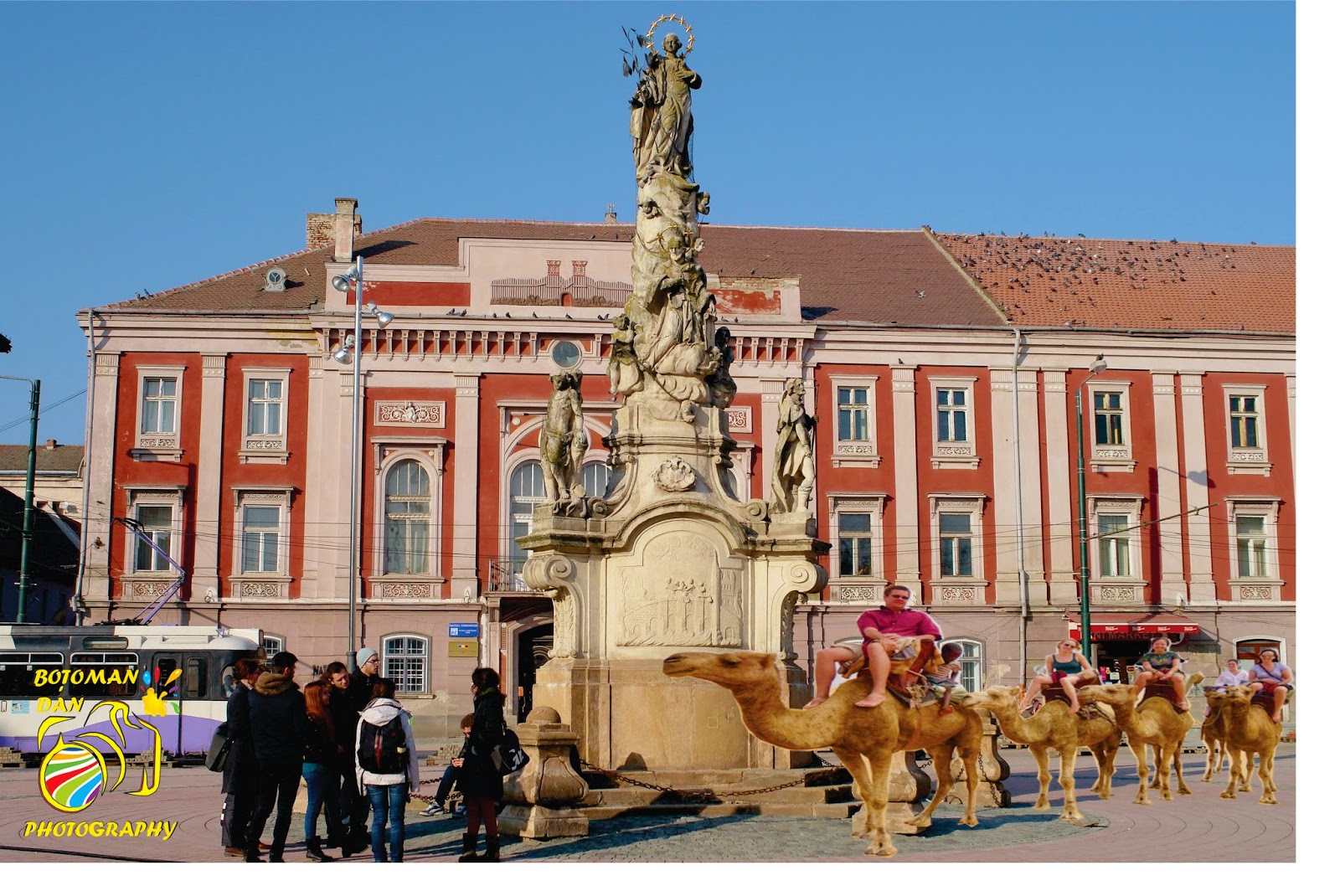 Da Culoare Vietii: A inceput restaurarea statuii din Piata Libertatii