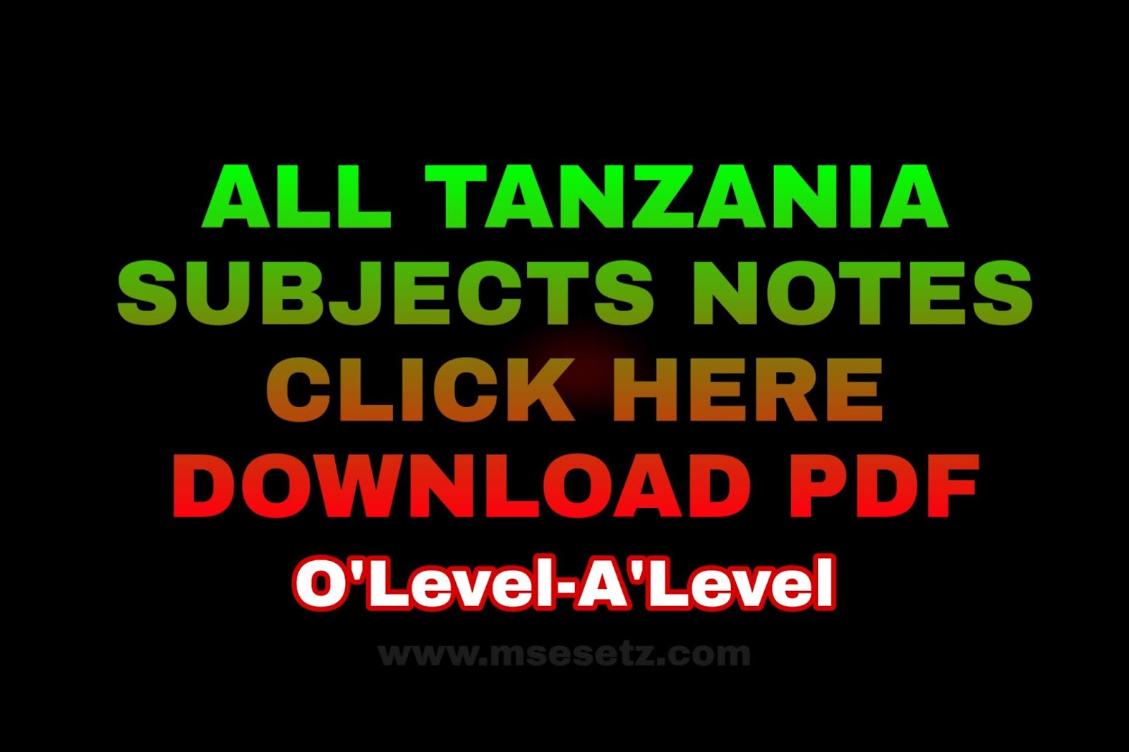 How To Get Taxpayer Identification Number (TIN) In Tanzania