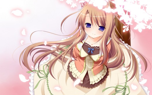 Anime Wallpapers: beauty girl anime wallpaper