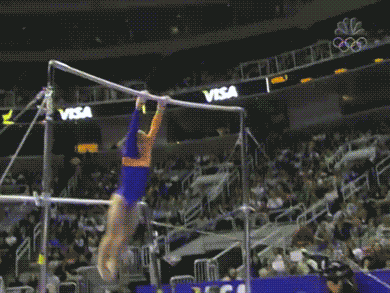 Shawn Johnson Gymnastics Bars
