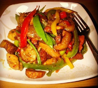 Aqua's Kitchen: Chicken-Dodo Stir Fry