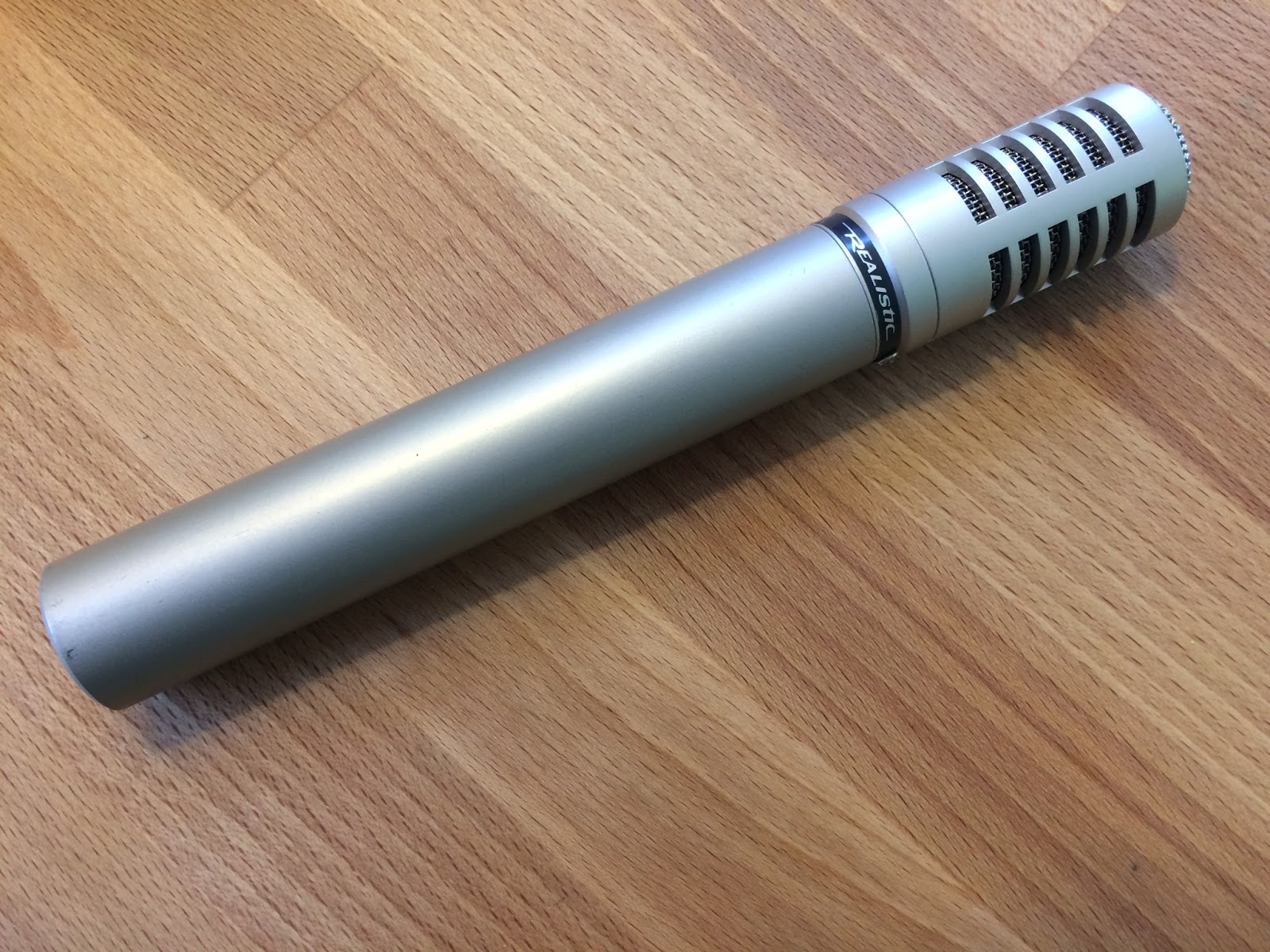 Retro Home Recording: Realistic 33-1080 mic