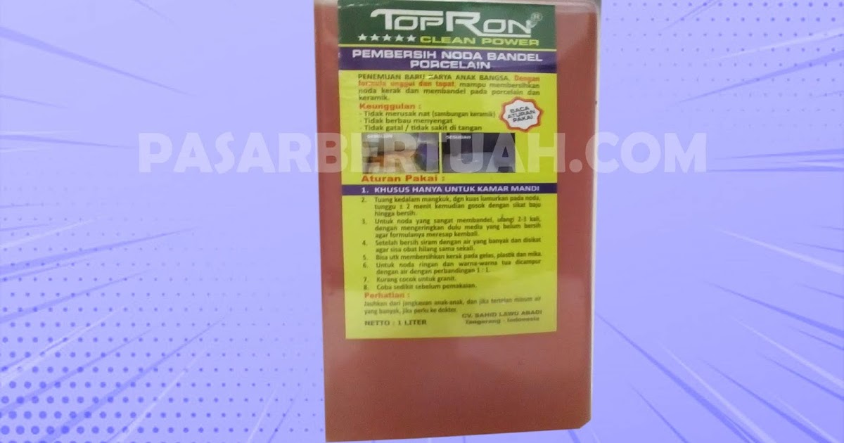 Topron Cairan Pembersih Lantai di Pekanbaru - Pasar Riau Online