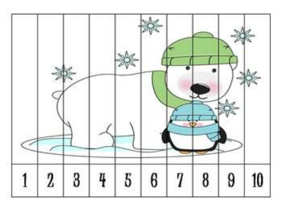 RECURSOS y ACTIVIDADES para Educación Infantil: PUZZLES del INVIERNO