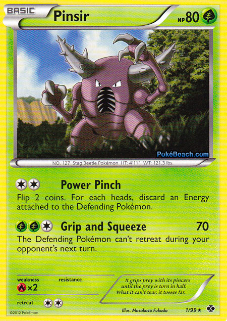 Pinsir -- Next Destinies Set Pokemon Card Review | PrimetimePokemon's Blog