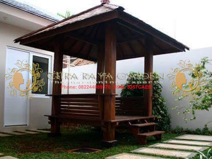 Jual Gazebo, Gazebo Taman, Pembuat Gazebo, Gazebo Natural, Gazebo ...