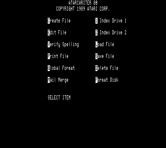 Inside Atari Pascal: Editing In 80 Columns With AtariWriter 80