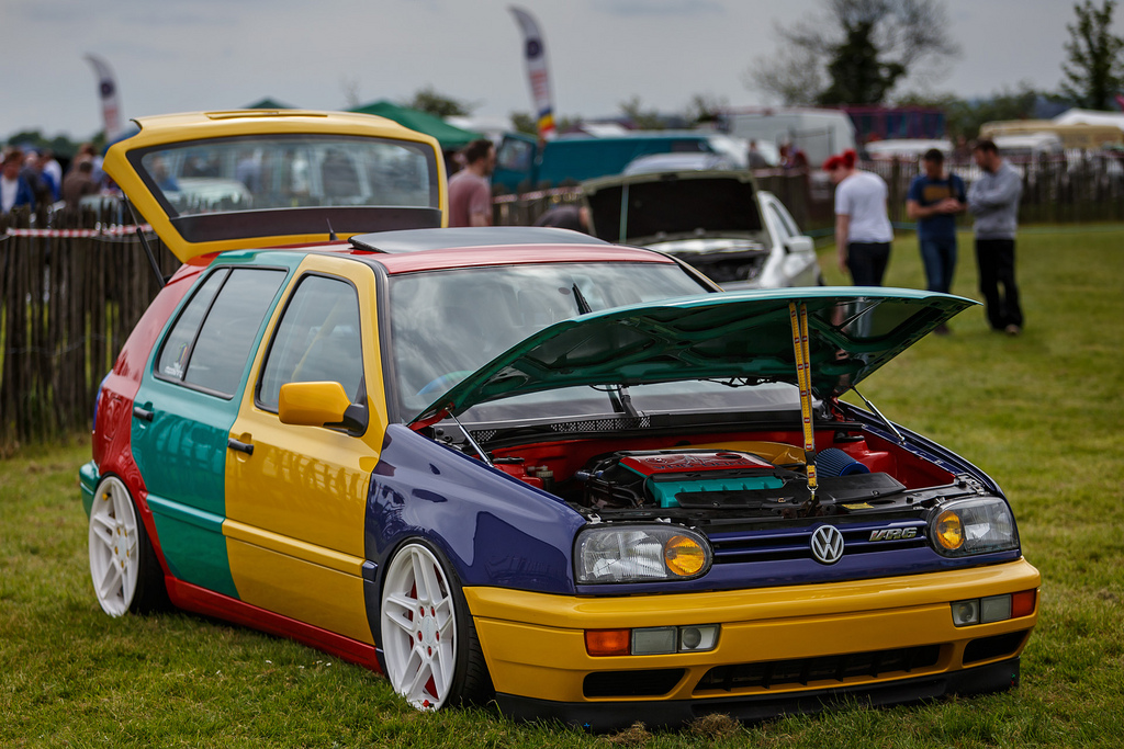 Sobre Rodas: Golf Colorido