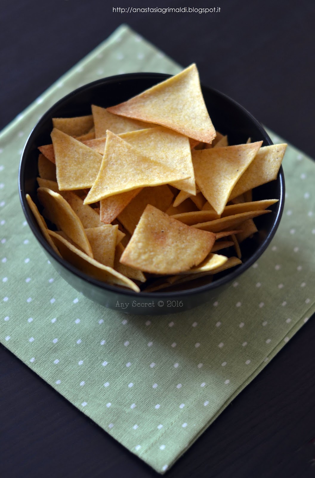 Any secret...: Patatine al mais fai da te: ma li conoscete i Nachos?