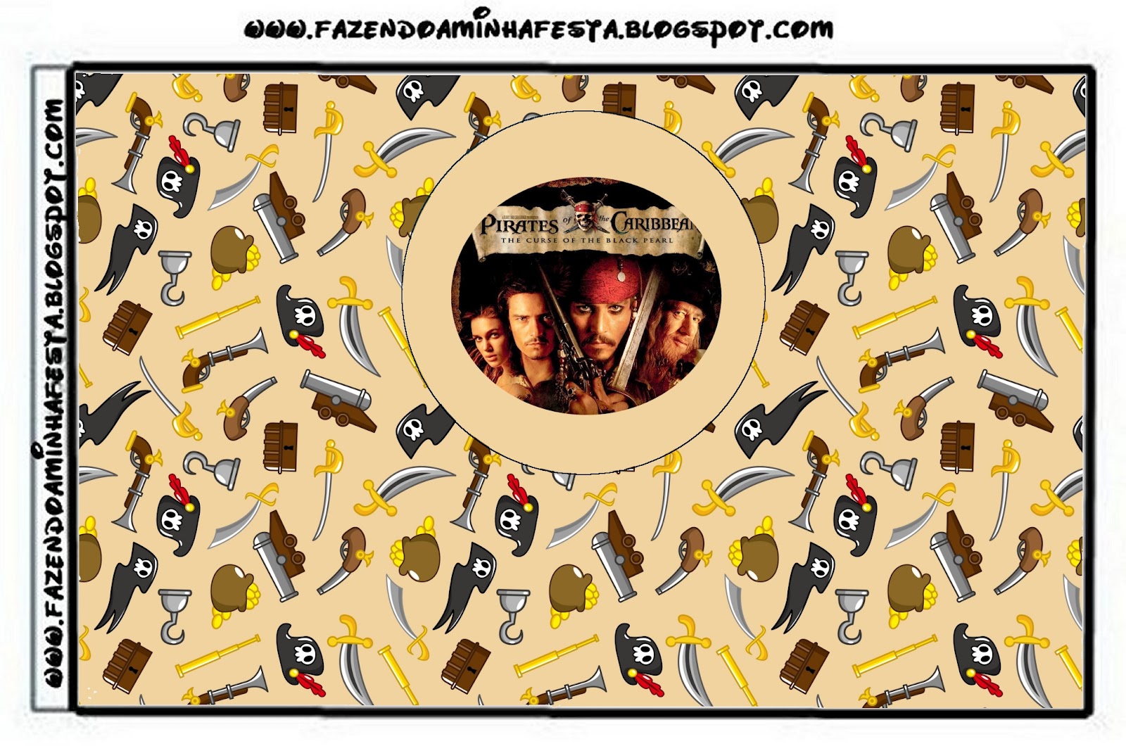 Pirates of the Caribbean: Free Printable Candy Buffet Labels. - Oh My ...