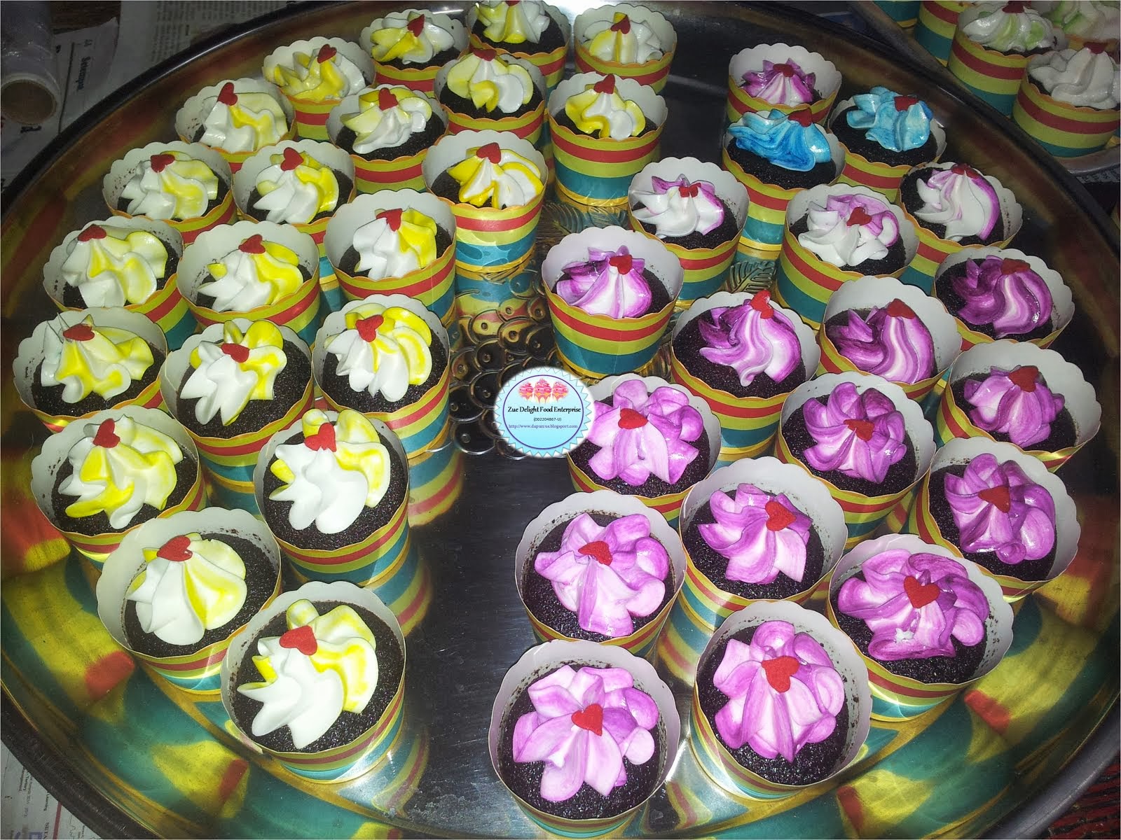 ~ Aneka Rasa Dari ZuE ~: Koleksi Deco Cup cake & Kek