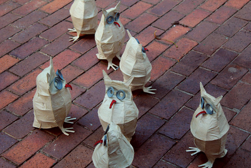 My Owl Barn: DIY: Owl Lantern