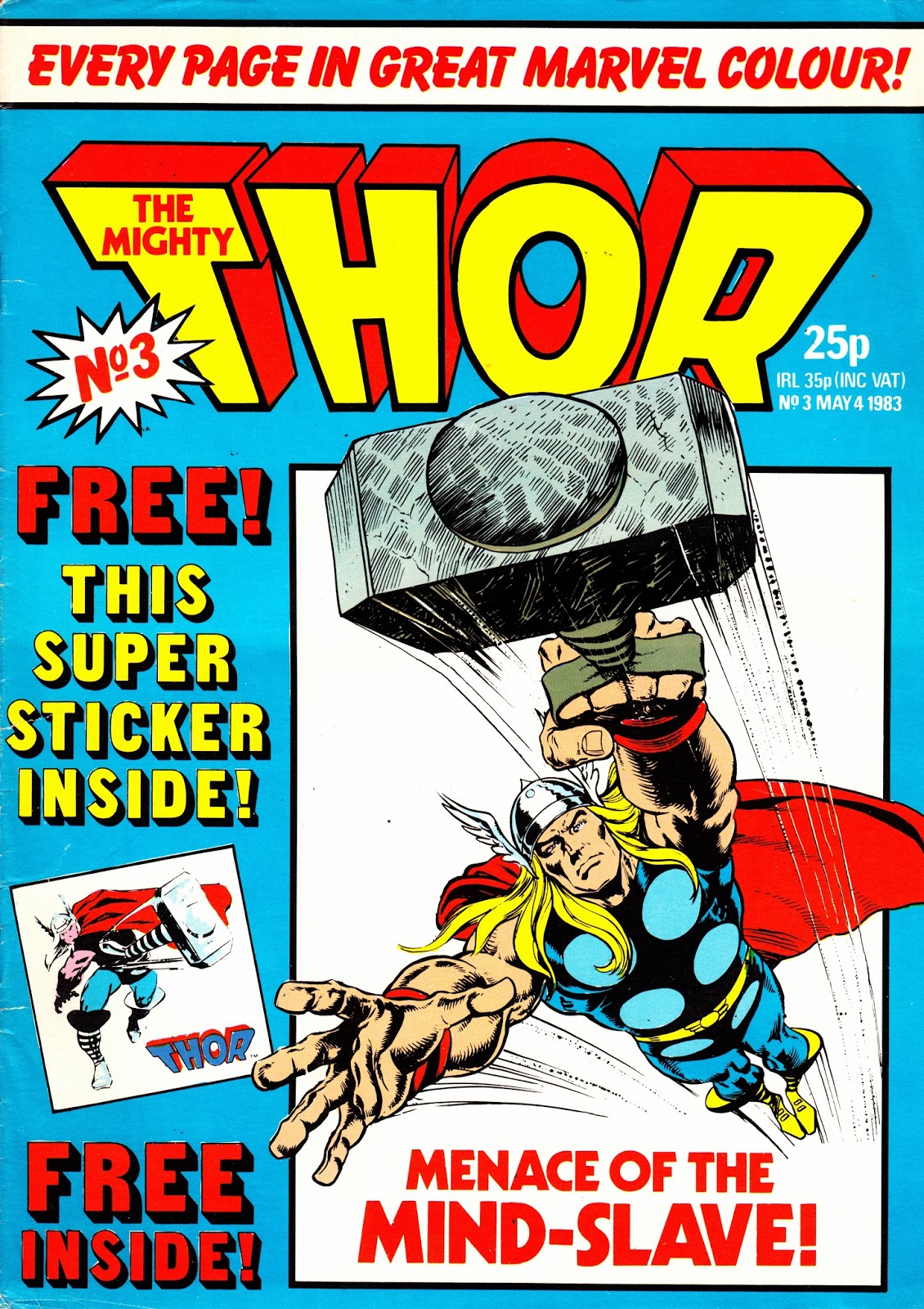 STARLOGGED - GEEK MEDIA AGAIN: 1982: THE MIGHTY THOR MAY COVER GALLERY ...