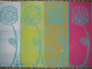 My Messy Art Room: 4th Grade Spring Flowers Prints