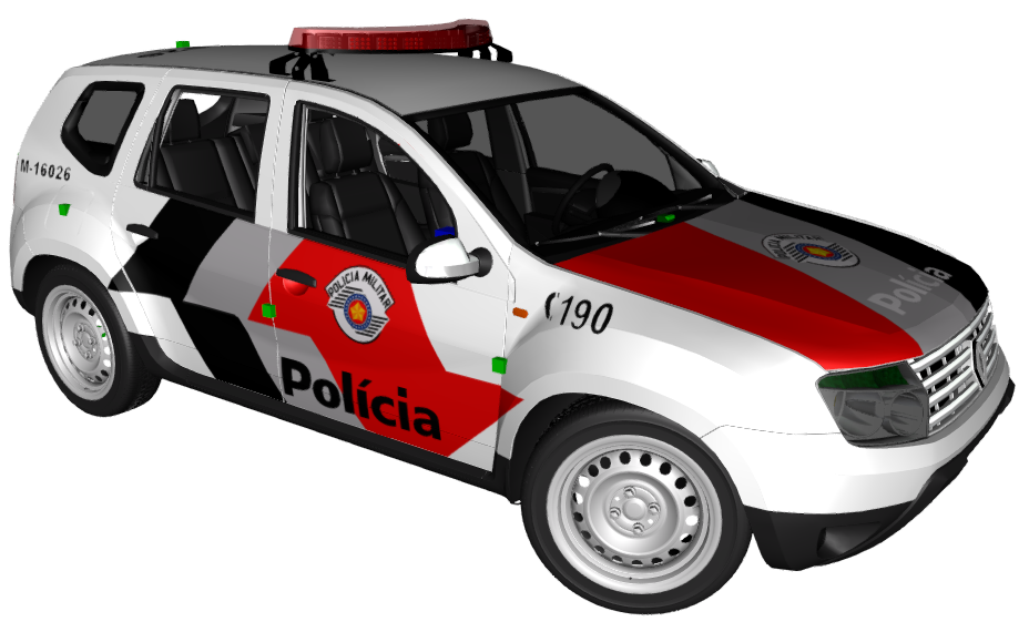 Equipe Tatica 3D ® » Mods Policiais Em Geral: Renault Duster 2012 - PMESP