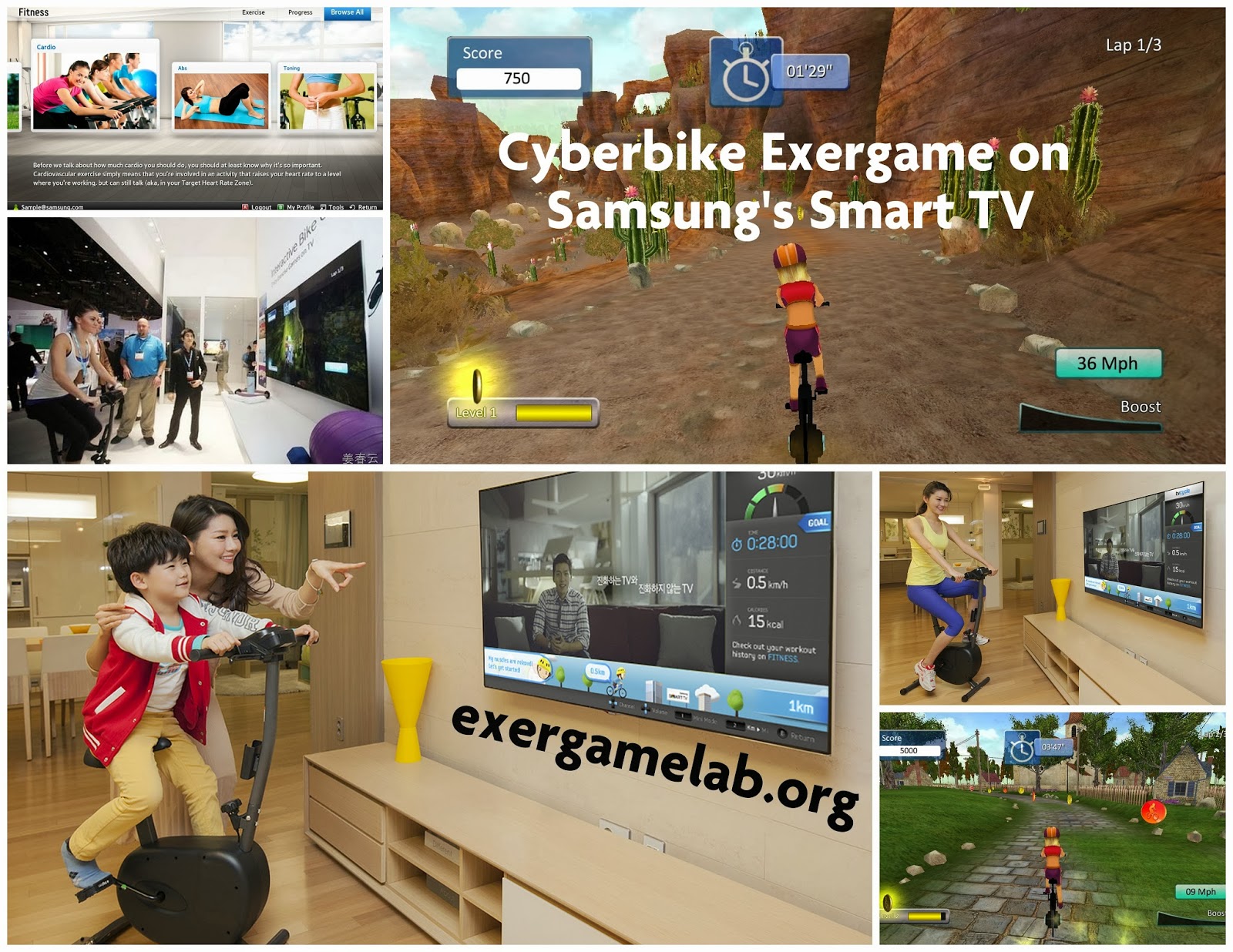 ExerGame Lab: Bike Exergaming UPDATE