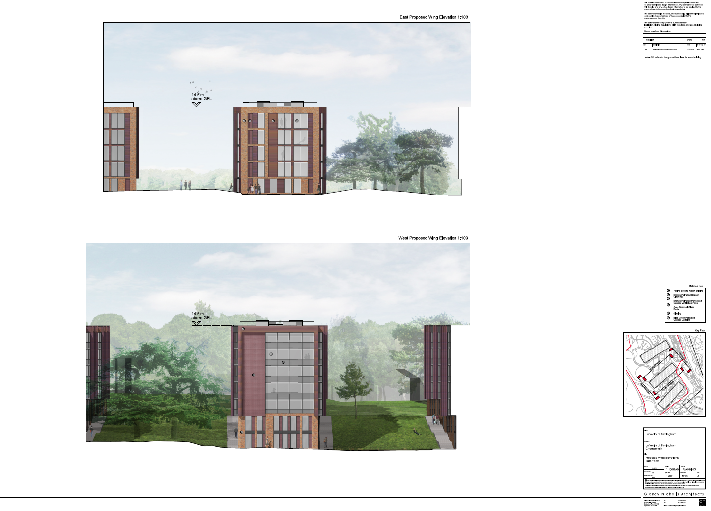 'High' Hall - University of Birmingham Chamberlain Hall replacement