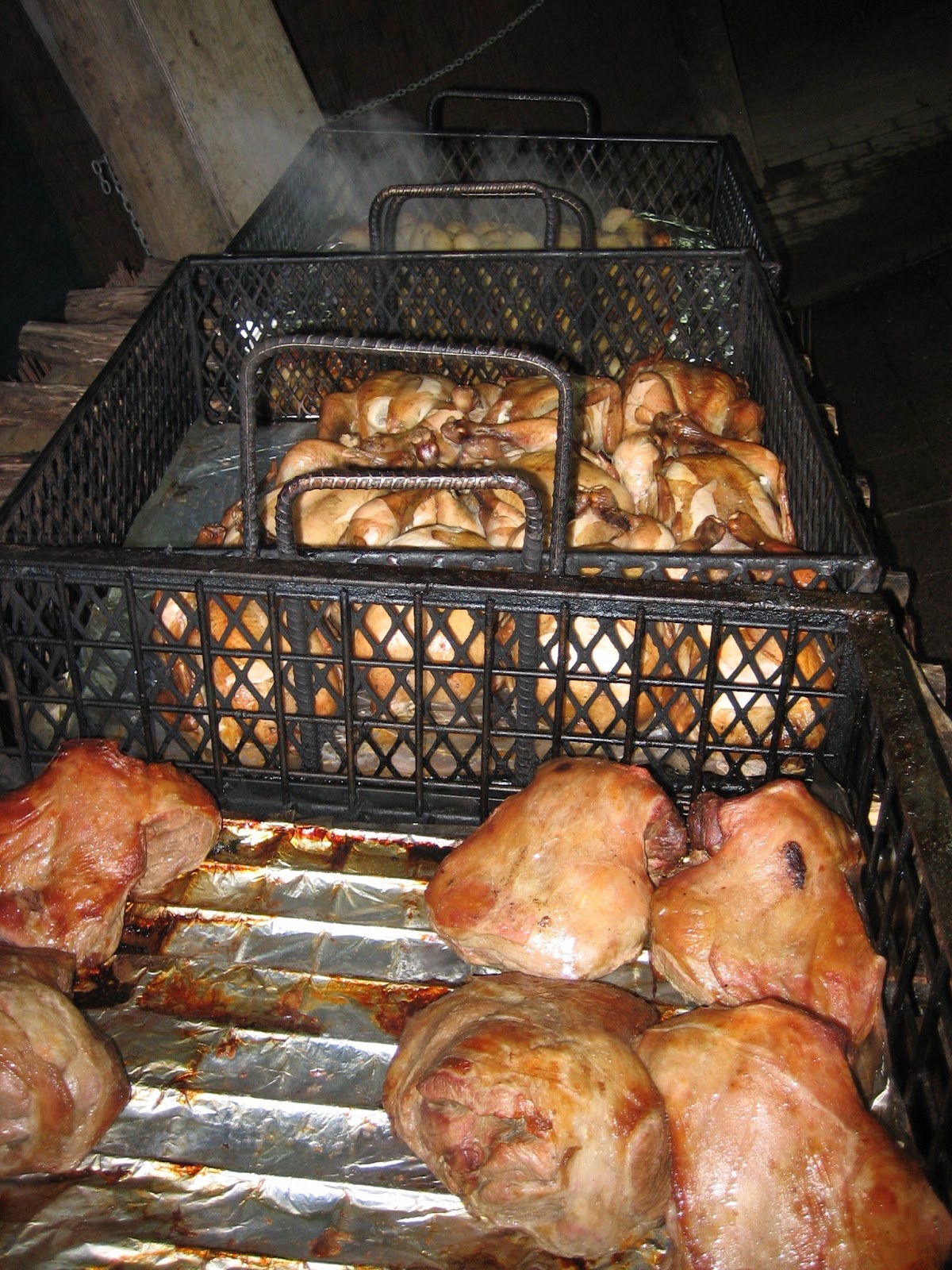 New Zealand North Island Tour Jan-Feb 2012: Sat Feb 4 (Hangi Dinner ...