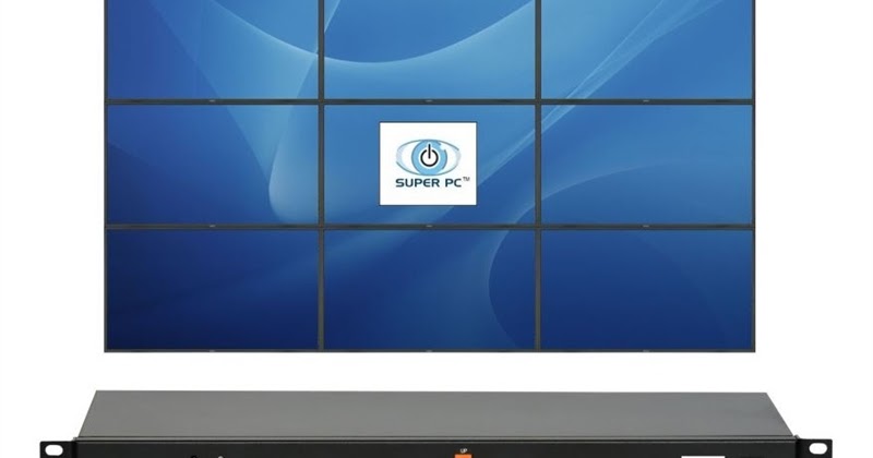 Multi-Monitor Tips and Tricks: SUPER PC | 3x3 Video Wall Controller ...