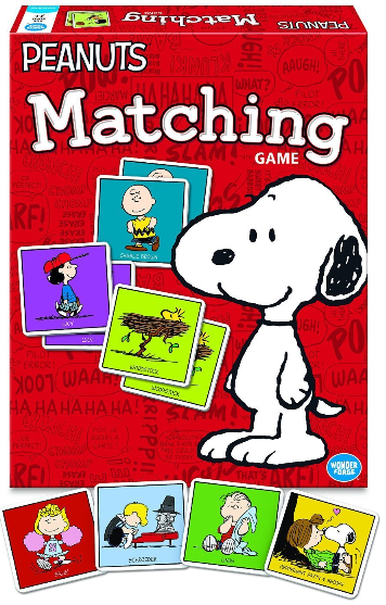 The Playful Otter: Peanuts Matching Game (Memory)