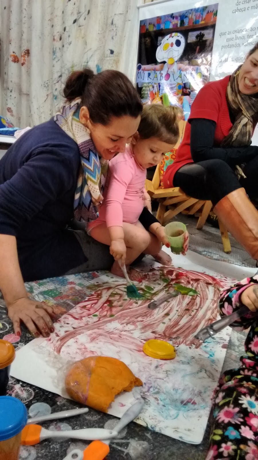 MIRABOLANDO: OFICINA DE ARTE COM BEBÊS, 12/09/15