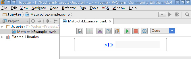 linuxBean14.04(70)Jupyter NotebookをPyCharm4.5で使う-p--q