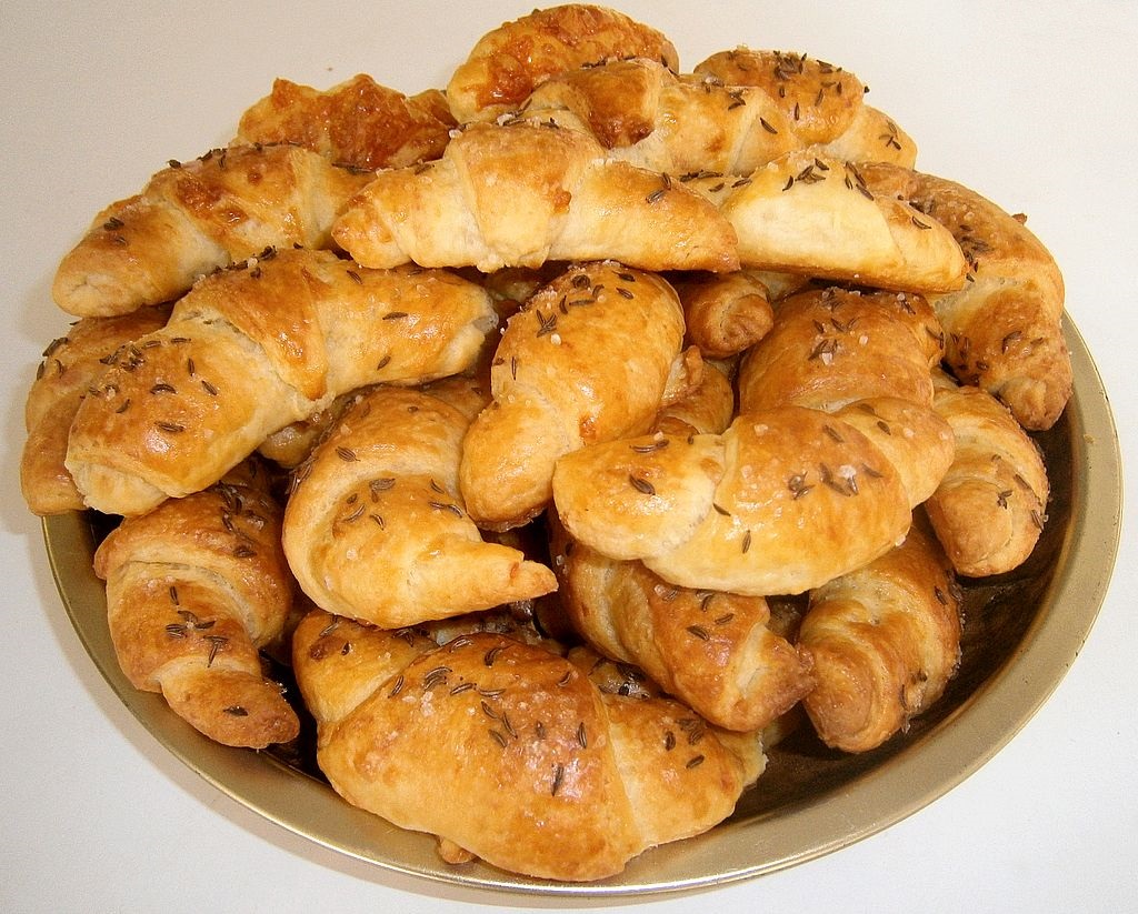 motýlia :) vareška: Slané parenicové rožky