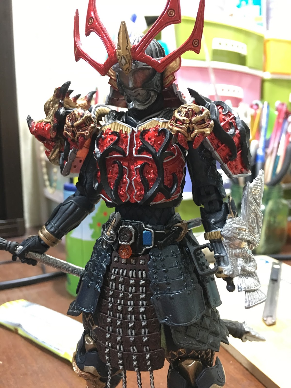 Kamen Rider World: Custom SIC Dark Gaim :D