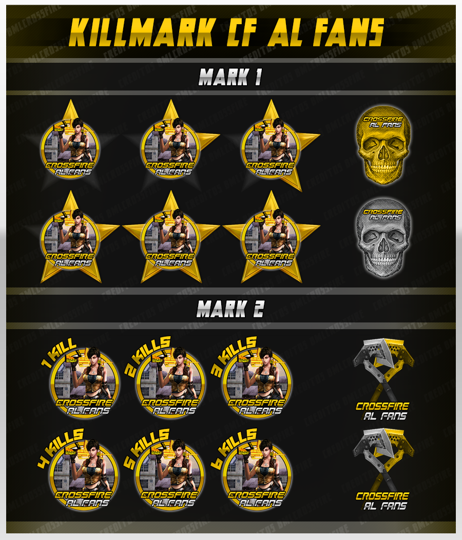 Tudo Para CF AL - Dicas - Kill Mark's - Campeonatos - Etc...: Kill Mark's