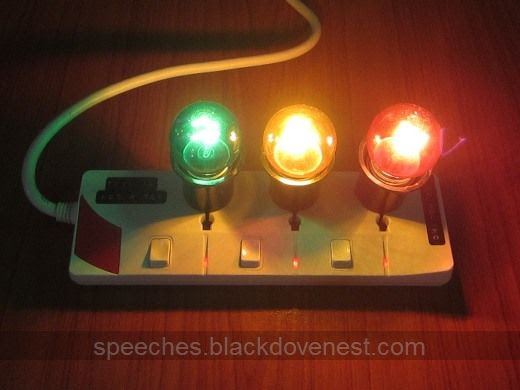 Toastmasters Speeches: Toastmasters Timing Lights - Simple and Easy DIY ...