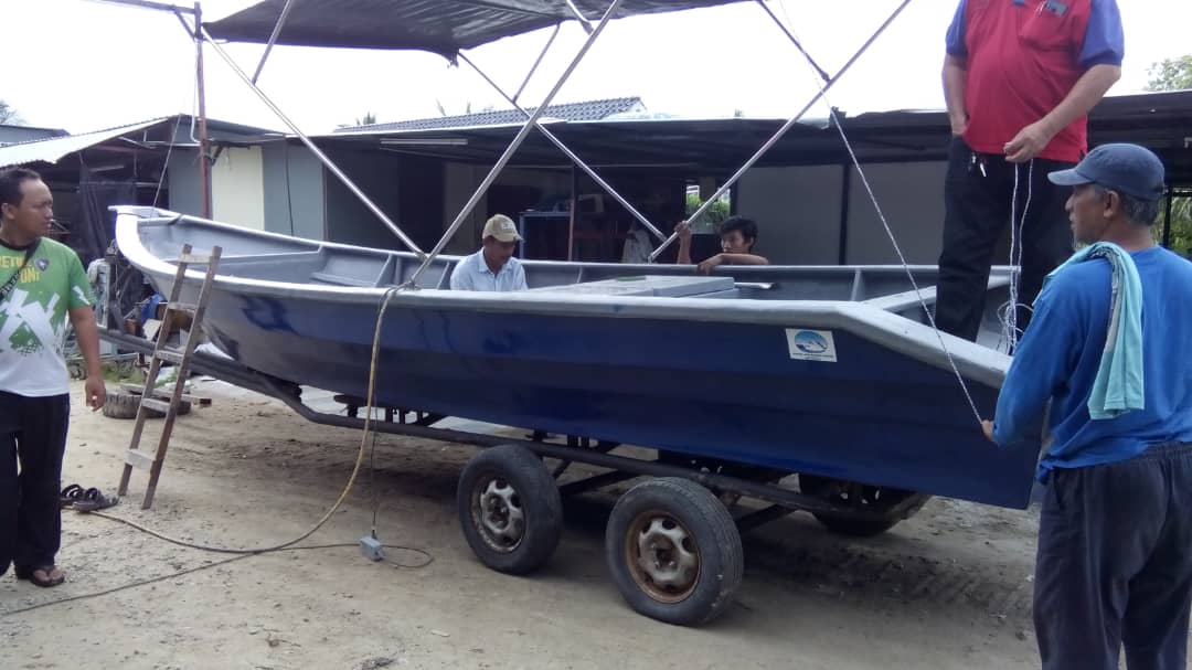 Jom Mancing Bersama Di Port Klang: Membawa balik bot baru