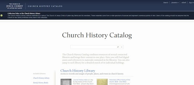 Gena's Genealogy: Church Record Sunday: Church History Library Catalog ...