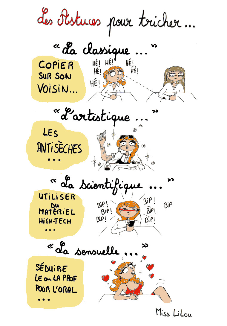 ActuRatons: Les Astuces pour tricher...