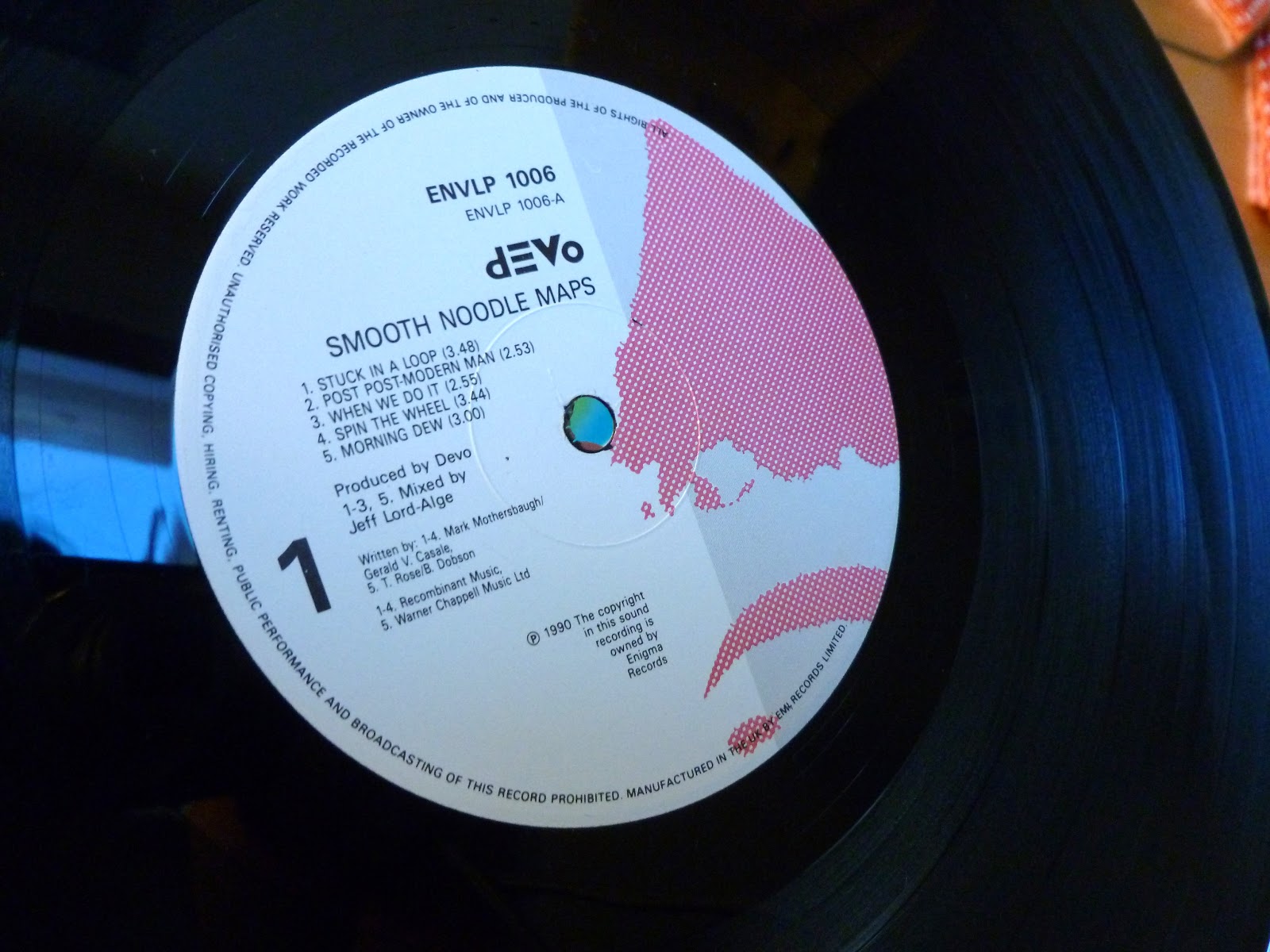 Love Without Anger: My Vinyl Collection: Devo Special Part 2