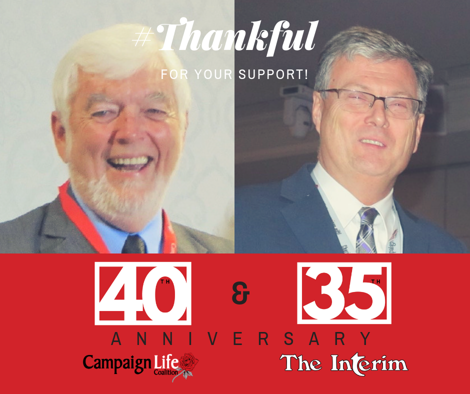 #ProLife Heroes Campaign Life Coalition Celebrate 40th Anniversary